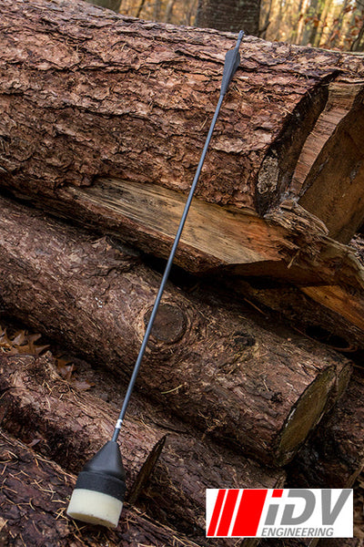 Arrow - Flat Head - Black Shaft